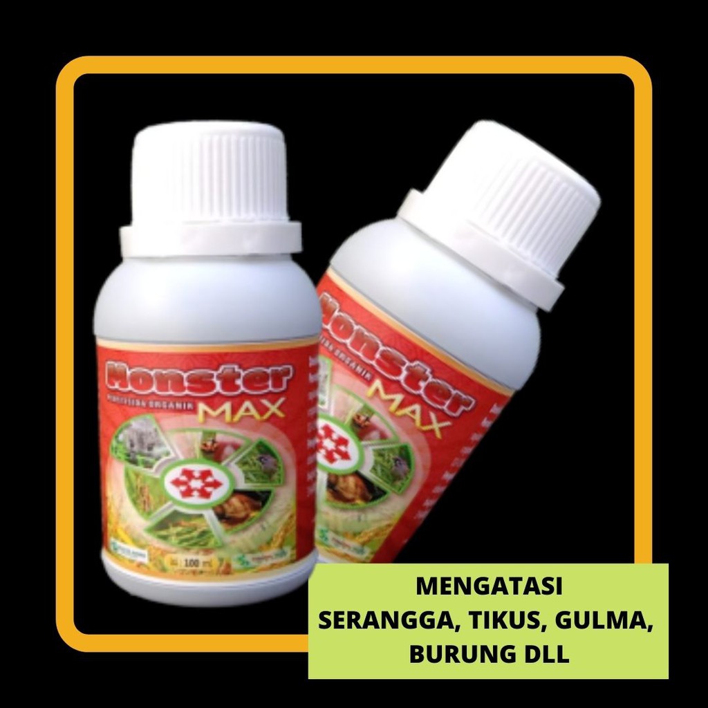 Jual Pestisida Hayati Monster Max, Anti Hama Wereng / Pestisida Organik ...