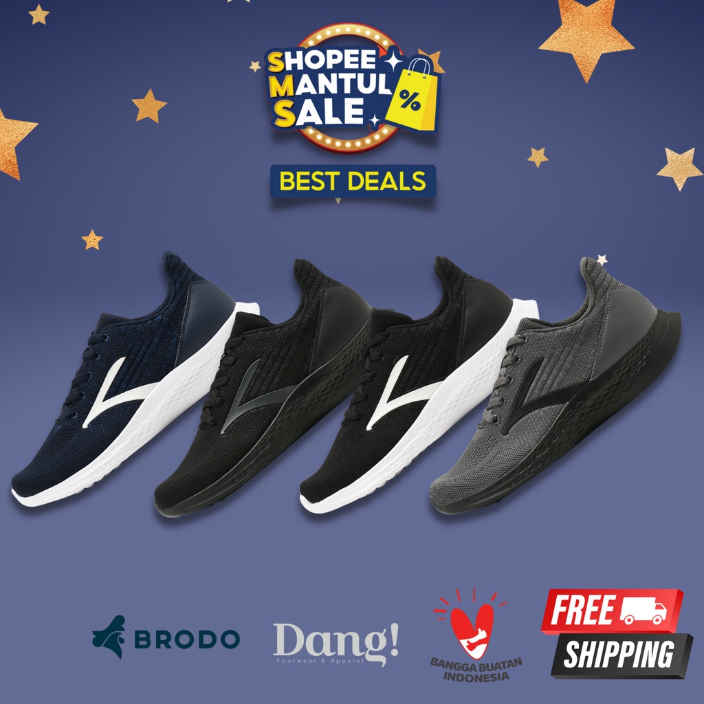 Jual Sepatu Olahraga Brodo Active Dasher Series Original | Shopee Indonesia