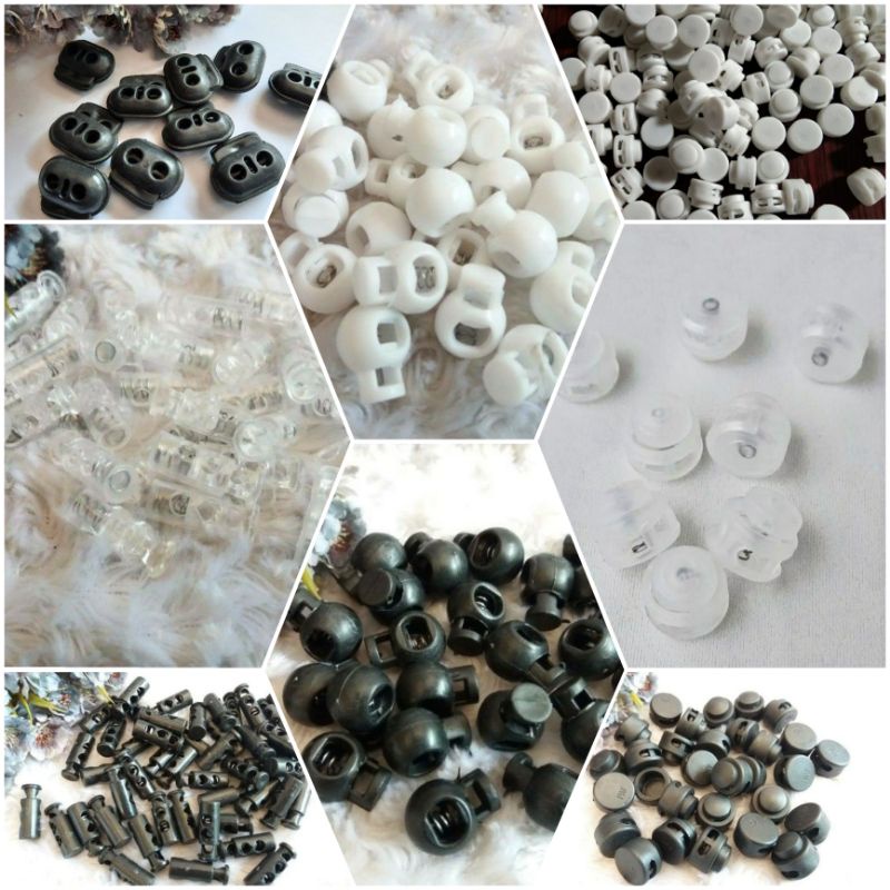Jual ( Per 1 PCS ) Stopper Tali | Stopper masker | Stopper Warna, Hitam ...