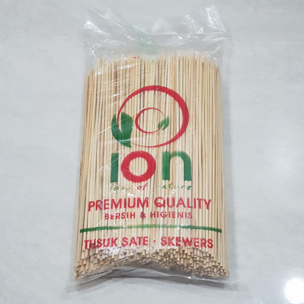 Jual Tusuk Sate Panjang 20,5 cm Bambu Tebal 500g | Shopee Indonesia