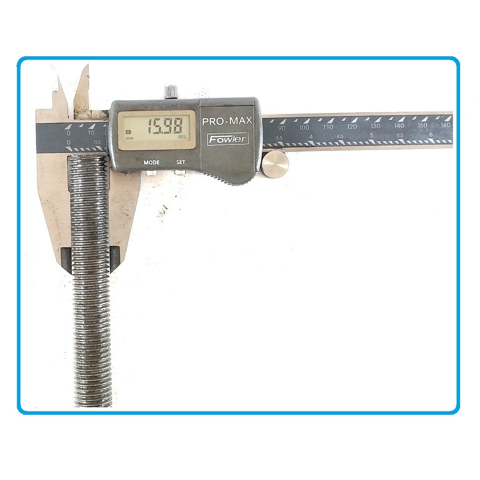 Jual As Full Drat Baut Long Thread Bolt Stut Bolt M16 X 1 Meter ...