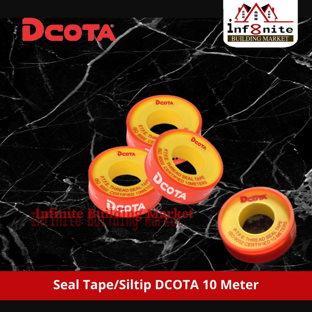 Jual Seal tape sealtape air siltip solatip isolasi kran air DCOTA 10 ...