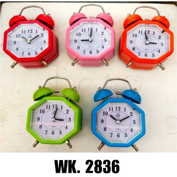 Jual Jam Weker Kring Jam Beker Besi Jam Alarm Jam Meja Bunyi Alarm ...