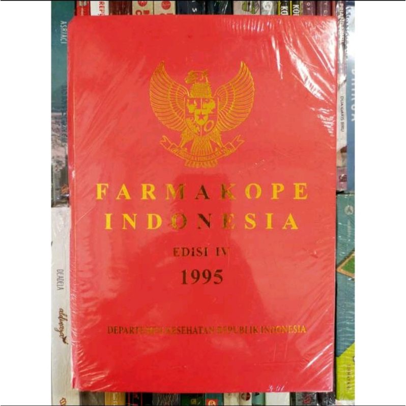 Jual farmakope indonesia edisi 4 thn 1995 departemen kesehatan republik ...