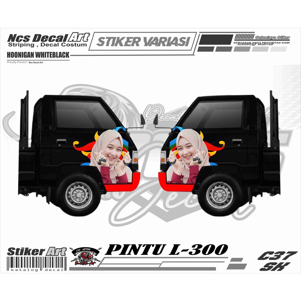 Jual Sticker Stiker Pintu Mobil Pick Up Mitsubishi L300 Stiker Variasi ... Jual Sticker Stiker Pintu Mobil Pick Up Mitsubishi L300 Stiker Variasi ...