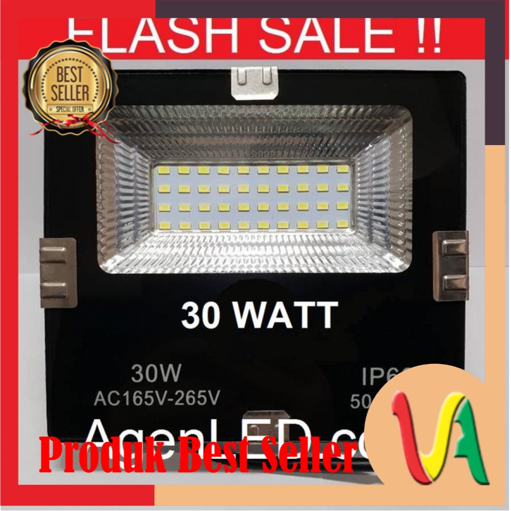 Jual LED / SOROT 30W / Flood Light / Lampu penerangan tembak 30 w watt / outdoor / Waterproof ...