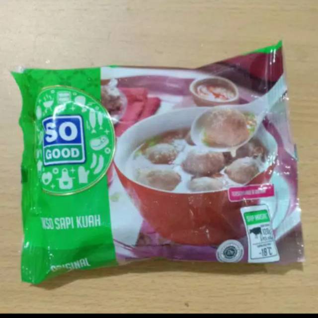 Jual So Good baso sapi kuah 100gr | Shopee Indonesia