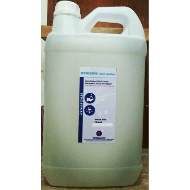 Jual Hygienic Hand sanitizer semi-gel 5 L | Shopee Indonesia
