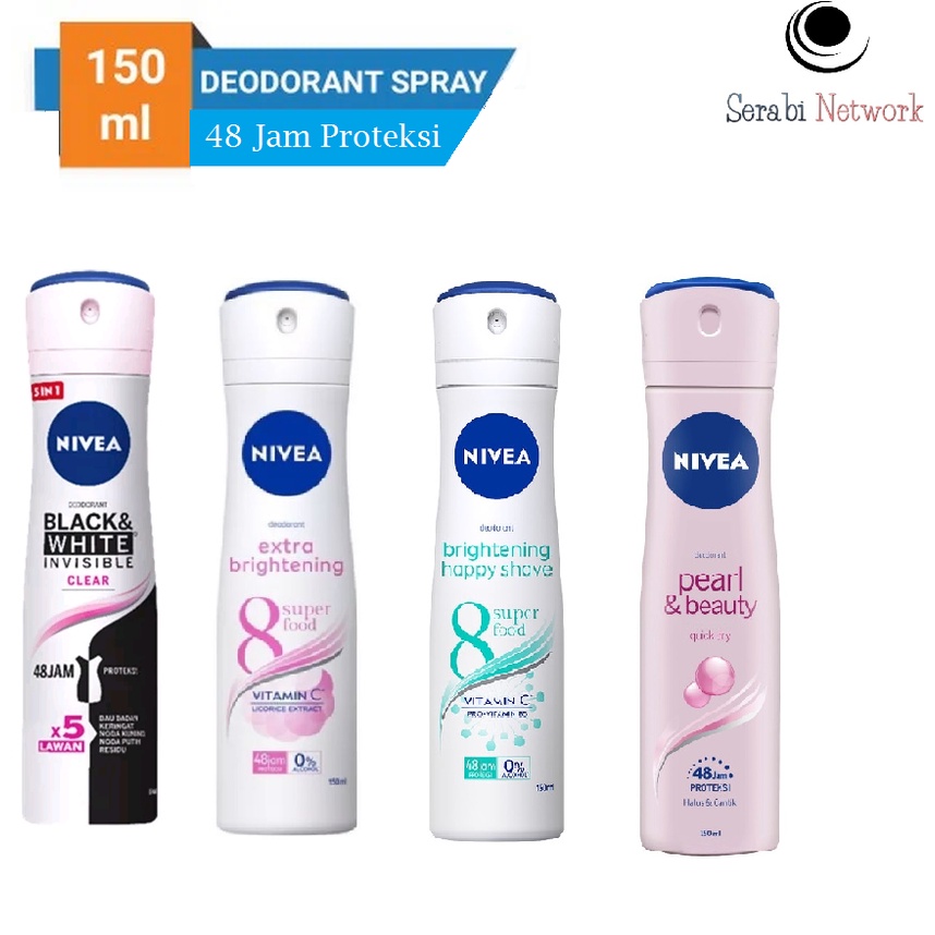 Jual Nivea Deodorant Spray 150ml | Shopee Indonesia