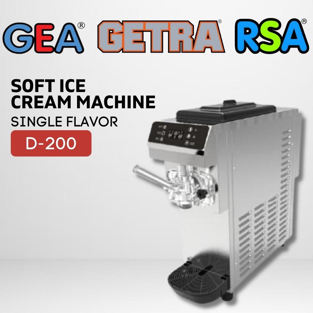 Jual MESIN ES KRIM GEA D-200 TUAS SOFT ICE CREAM FROZEN YOGHURT D200 ...