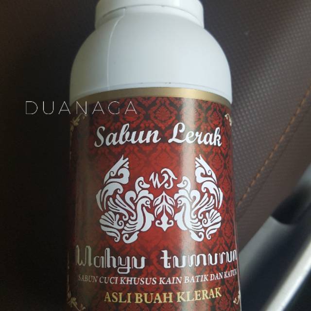 Jual Sabun Lerak Cuci Batik Wahyu Tumurun 300 ml | Bisa COD | Grosir ...