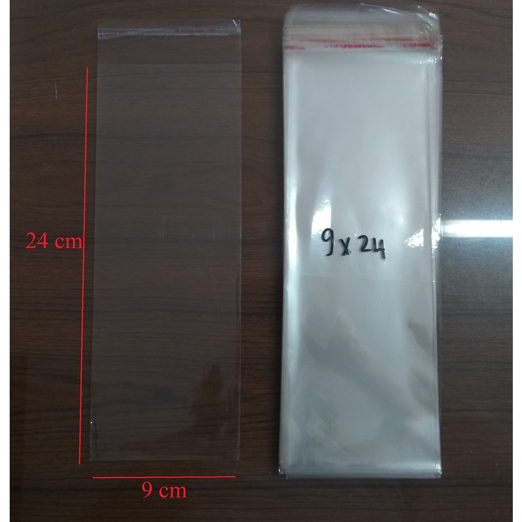 Jual Plastik OPP 9 x 24 cm/ Plastik Kemasan Lem | Shopee Indonesia