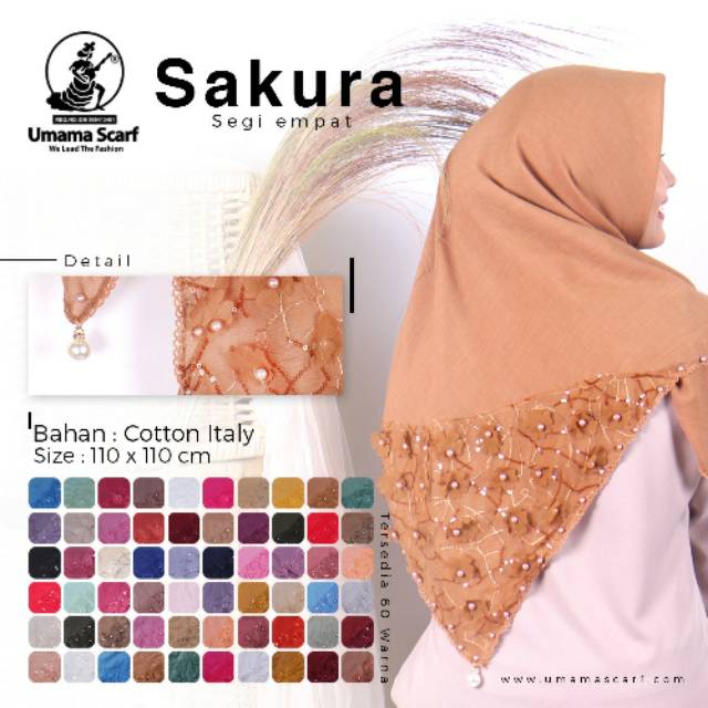 Jual Segiempat SAKURA UMAMA / SAKURA Tiara Mutiara UMAMA (10PCS ...