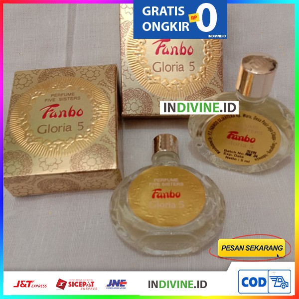 Jual Minyak Wangi Fanbo Gloria 5 5K 5M 5ml 13ml Parfum Fanbo Gloria ...