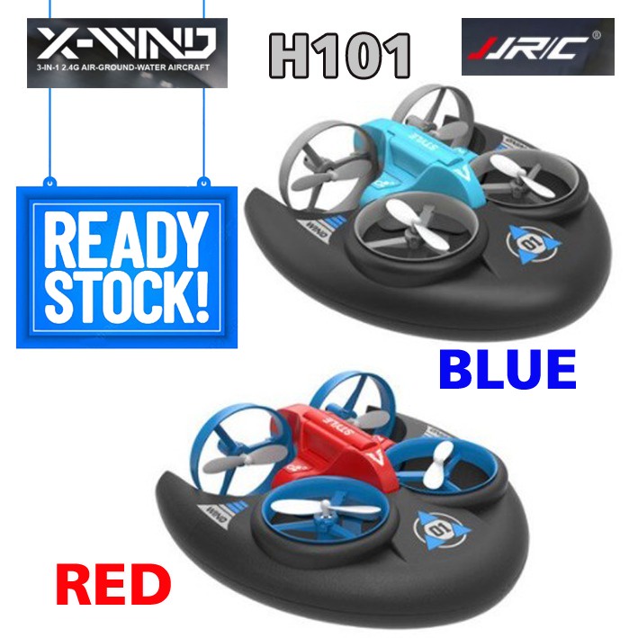 Jual Rc Drone H101 Quadcopter Mini 3in1 Dengan Mode Water-Ground-Air ...