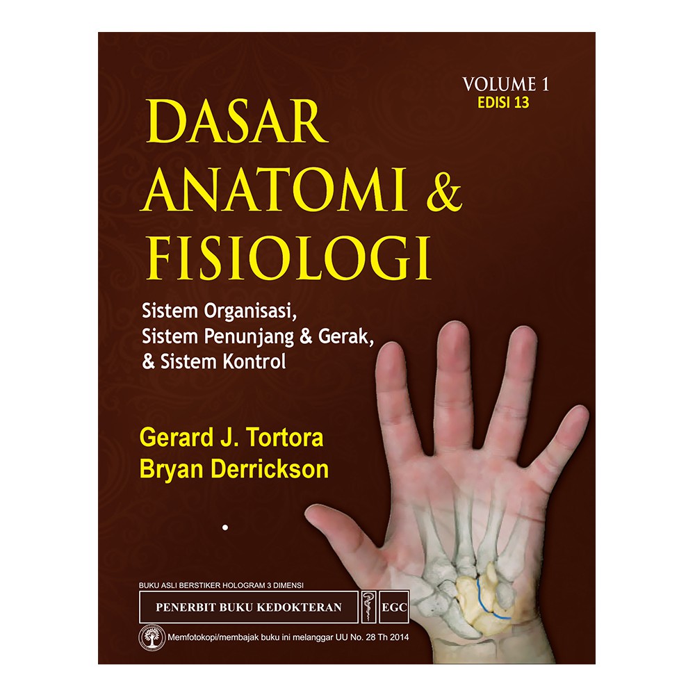 Jual (ORIGINAL) Dasar Anatomi & Fisiologi Vol. 1 Edisi 13 Tortora | Shopee Indonesia