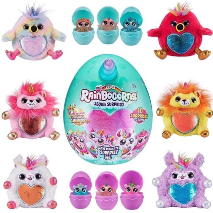 Jual Zuru Rainbocorns Sequin Surprise Series 2 Boneka Rainbocorns ...