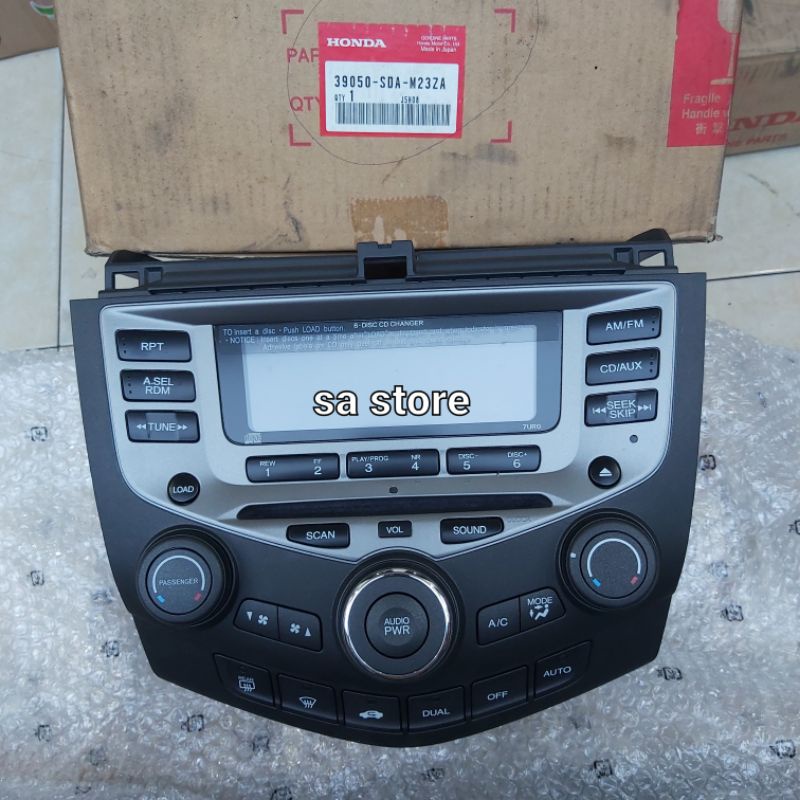 Jual modul head unit control panel center original Honda Accord SDA ...