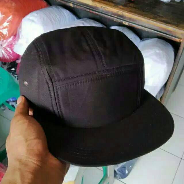 Jual topi 5 panel atau five panel polos | Shopee Indonesia