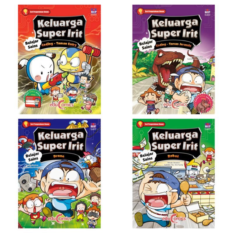 Jual Seri Judul Lengkap Buku Komik Pendidikan Educomics : Keluarga ...