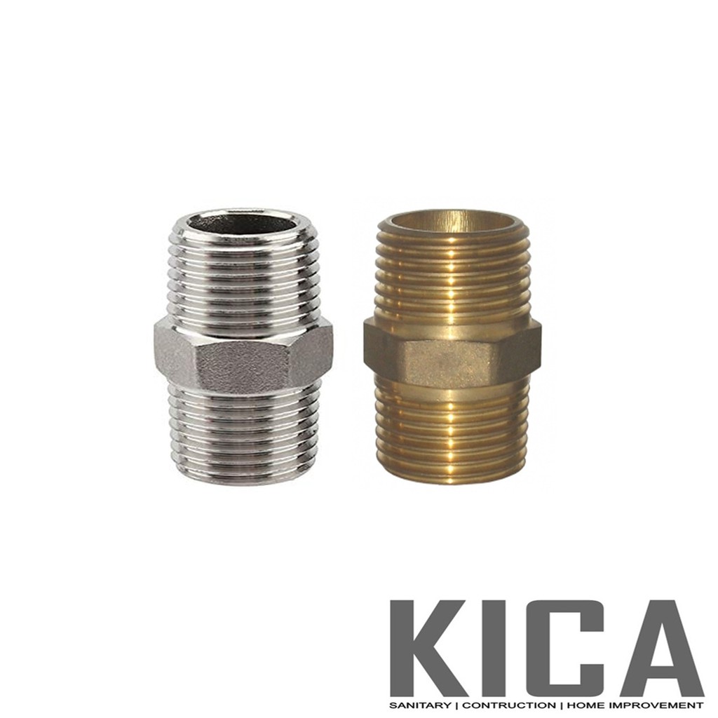 Jual DOUBLE NEPEL / DOUBLE NIPPLE / DOBEL NEPEL UKURAN 1/2 INCH X 1/2 INCH KUNINGAN | Shopee ...