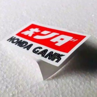 Jual Sticker Honda Gank ( Isi 5 Pcs ) Indonesia|Shopee Indonesia