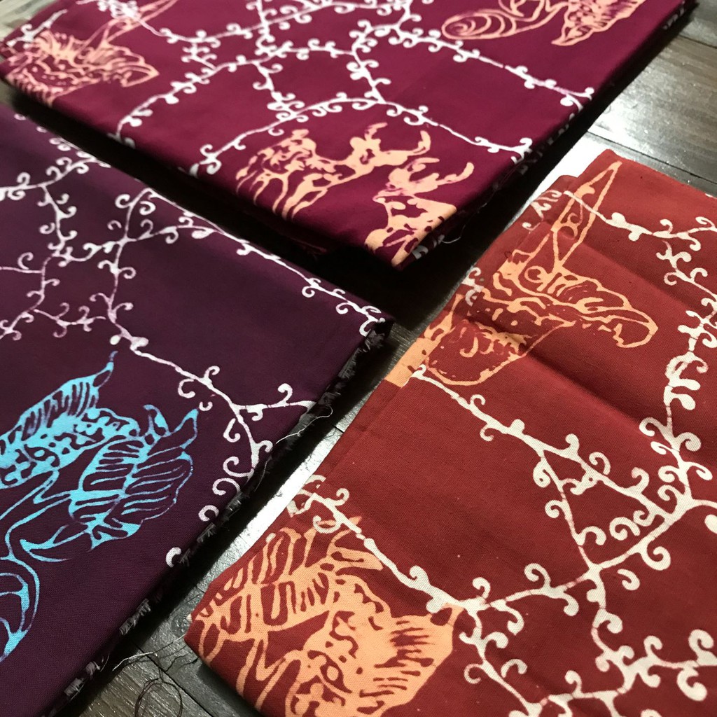 Jual Batik Bogor Motif Bogor Pisan III - Handayani Geulis Batik Bogor ...