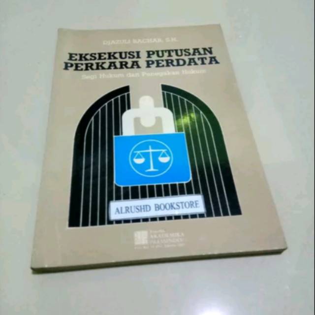 Jual Buku Original - EKSEKUSI PUTUSAN PERKARA PERDATA - DJAZULI BACHAR ... Jual Buku Original - EKSEKUSI PUTUSAN PERKARA PERDATA - DJAZULI BACHAR ...