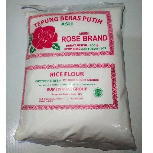 Jual Tepung Beras Rose Brand 500 gr | Shopee Indonesia