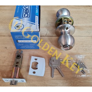 Kunci Bulat Dekson Dekkson KCBL T9587 ET SSS Handle Knob Gagang Lockset ...