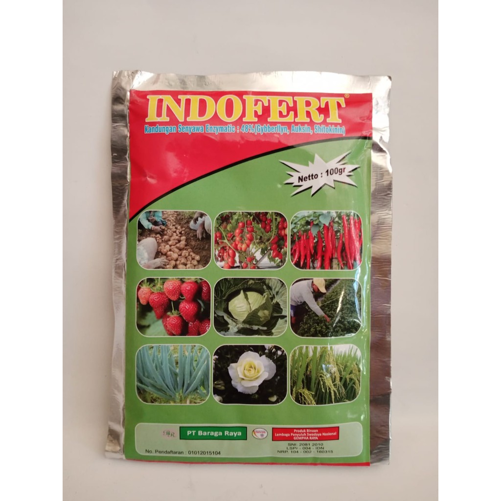 Jual ZPT INDOFERT 100 gram (Auxin, Gibberelin, Sitokinin) | Shopee Indonesia