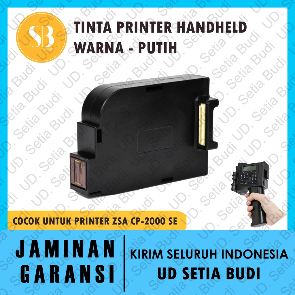Jual Tinta Printer Handheld Warna Putih ZSA CP-2000SE Ink Cartridge | Shopee Indonesia