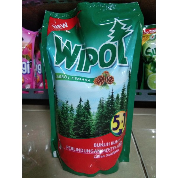 Jual Wipol Sabun Karbol Pembersih Lantai Karbol Cemara Perlindungan ...
