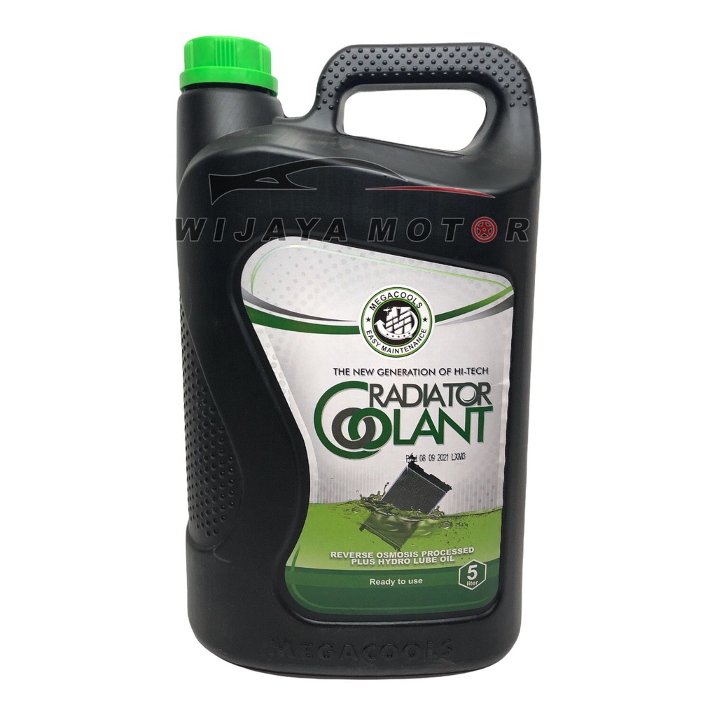 Jual AIR RADIATOR COOLANT MEGACOOLS HIJAU 5 LITER | Shopee Indonesia