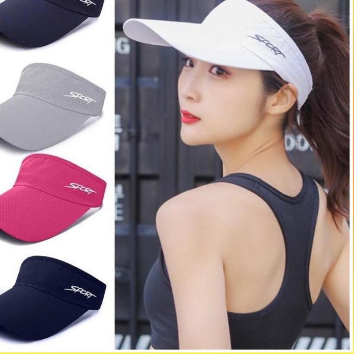 Jual Terbaik Topi Golf/Tenis Adjustable Warna Polos Untuk Pria/Wanita ...