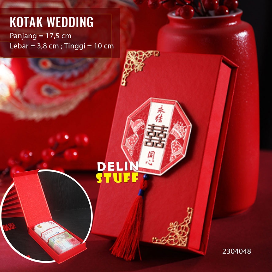 Jual Kotak Sangjit / Kotak Angpao Lamaran / Kotak Souvenir Pernikahan ...
