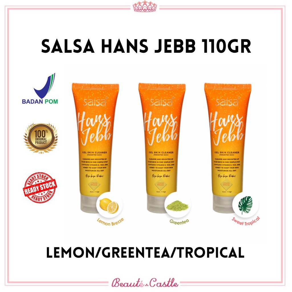 Jual SALSA HANS JEBB 110gr EXFOLIASI PEMBERSIH DAKI Perontok Daki Skin ...