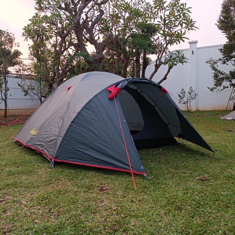 Jual Tenda camping tendaki borneo 4 / tenda camping kapasitas 4 Orang ...