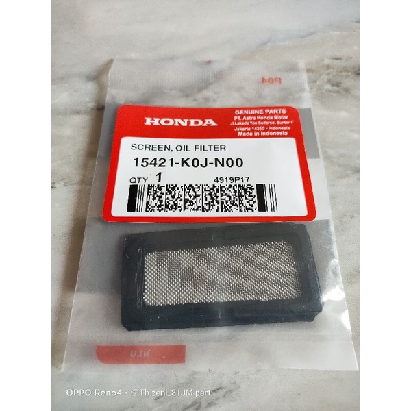 Jual Screen Oil Filter Saringan Oli Mesin Genio Original. | Shopee ...