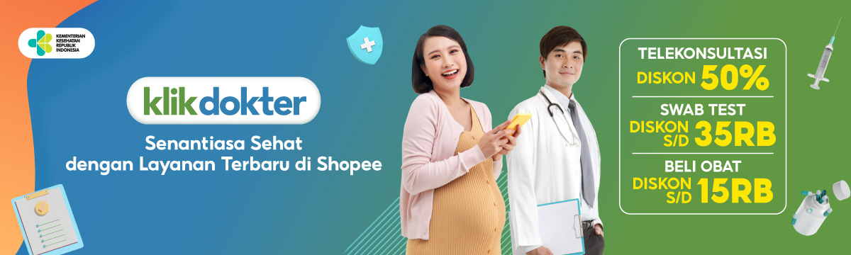 Baru! Pesan Layanan KlikDokter Di Shopee