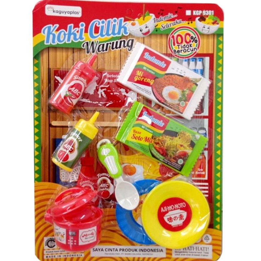 Jual Mainan Masak Masakan Koki Cilik KGP 930 MIE GORENG | Shopee Indonesia