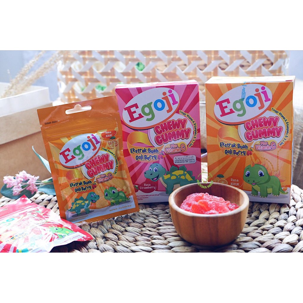 Jual Egoji chewy gummy vitamin c | Shopee Indonesia