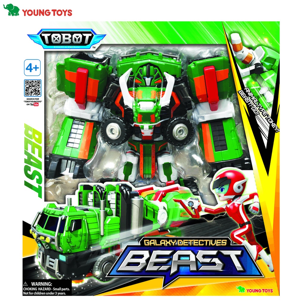 Jual TOBOT Galaxy Detectives Beast Robot Figure | Shopee Indonesia