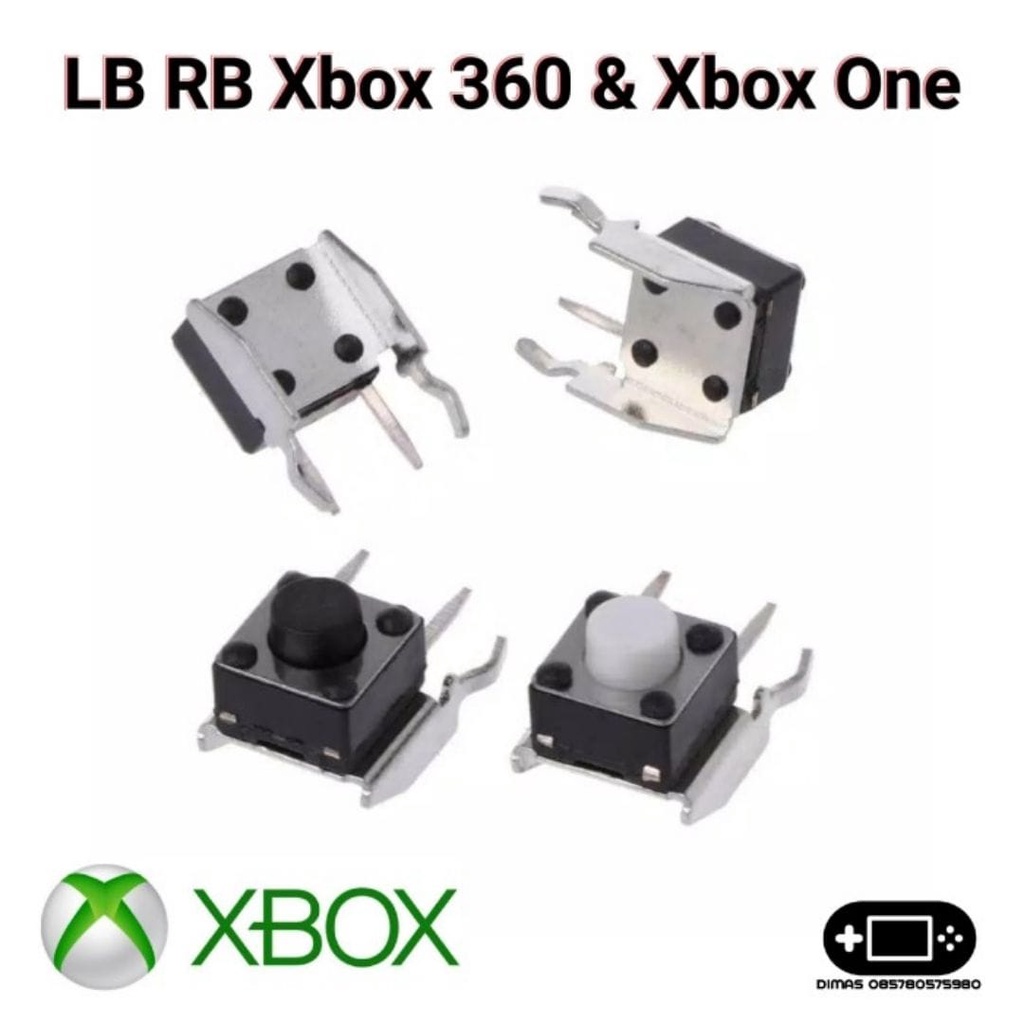 Jual Xbox 360 Xbox One Bumper Stik Tombol LB RB Button | Shopee Indonesia