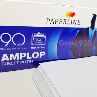 Jual Amplop Buklet Putih Paperline PPS 90 (110x230mm) | Shopee Indonesia