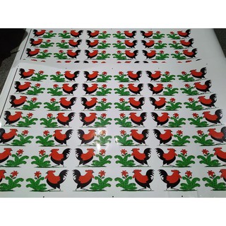 Jual Sticker Ayam / Stiker Ayam / Sticker Mangkuk Cap Ayam Ca | Shopee ...