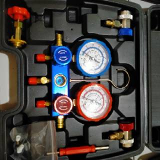Jual Testing manifold alat isi freon ac testing manipul alat meteran ...