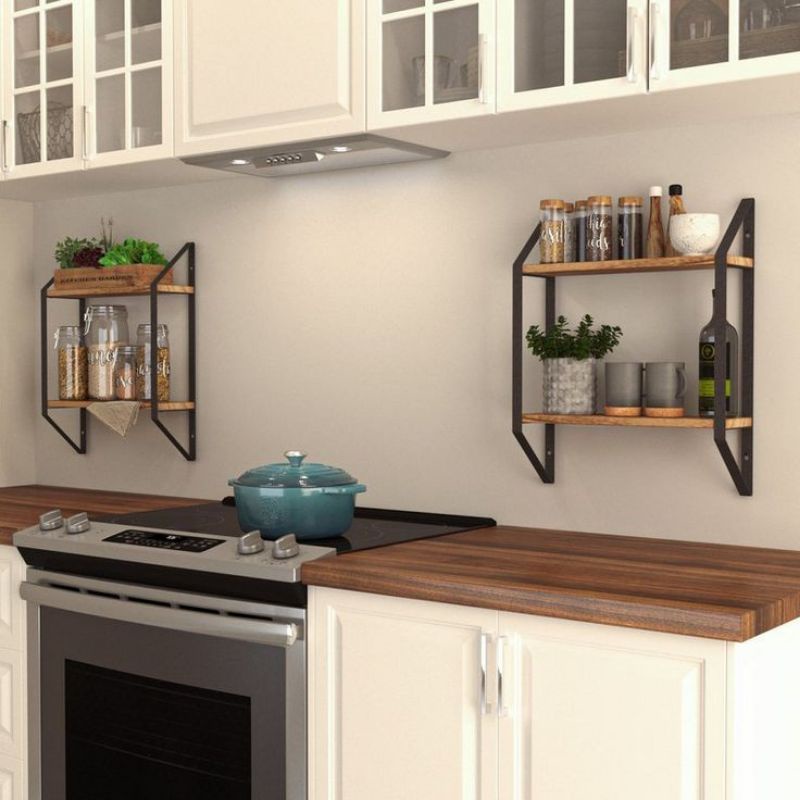 Jual RAK DAPUR TEMPEL DINDING RAK DAPUR GANTUNG MODEL MINIMALIS ...