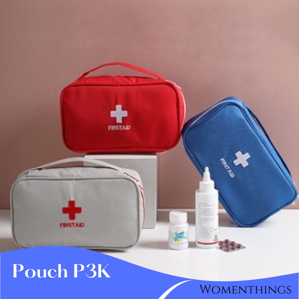 Jual Pouch P3K Tas Kotak P3K Tempat Peralatan P3K Kotak Obat First Aid ...