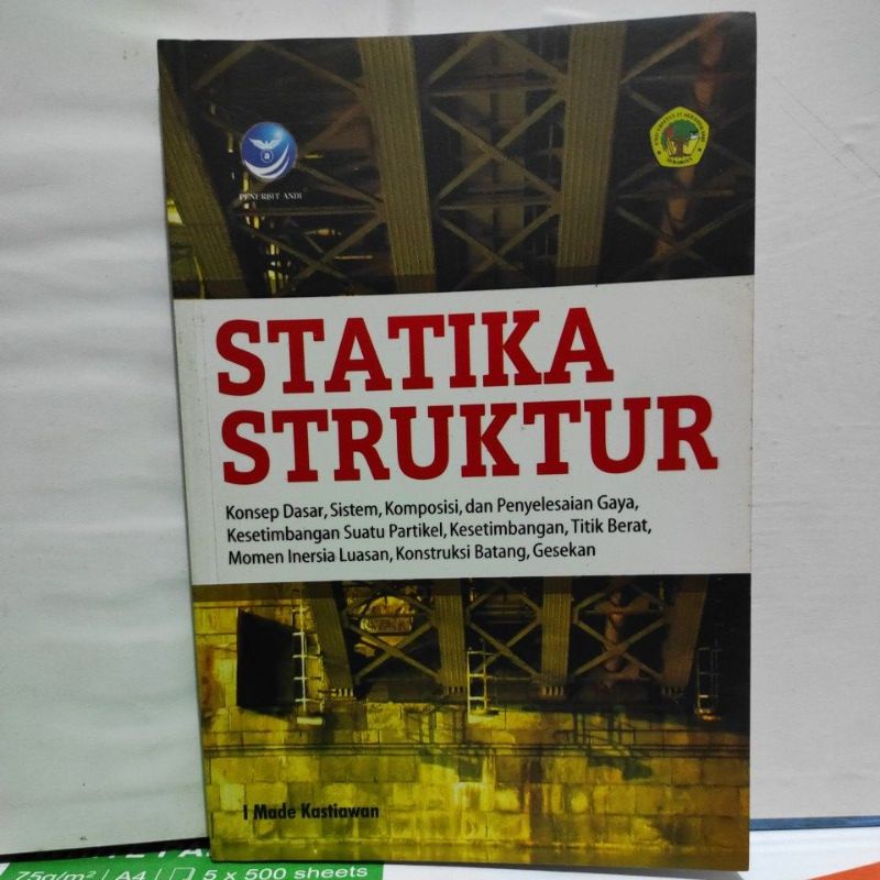Jual Buku Statika struktur konsep dasar. sistem komposisi dan ...